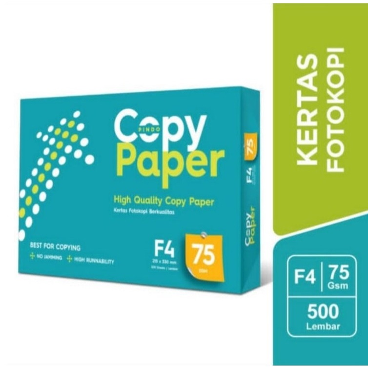 Jual Kertas HVS F4 75Gram / Kertas HVS Copy Paper / Kertas Fotocopy ...