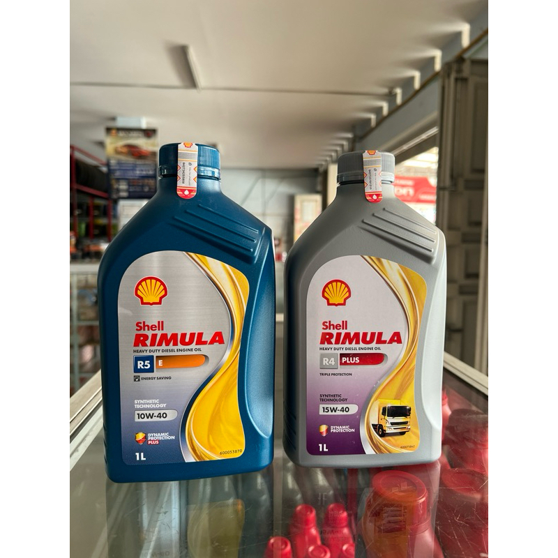 Jual OLI SHELL RIMULA R4 PLUS 15W40 / RIMULA R5 E 10W40 (1L) | Shopee ...