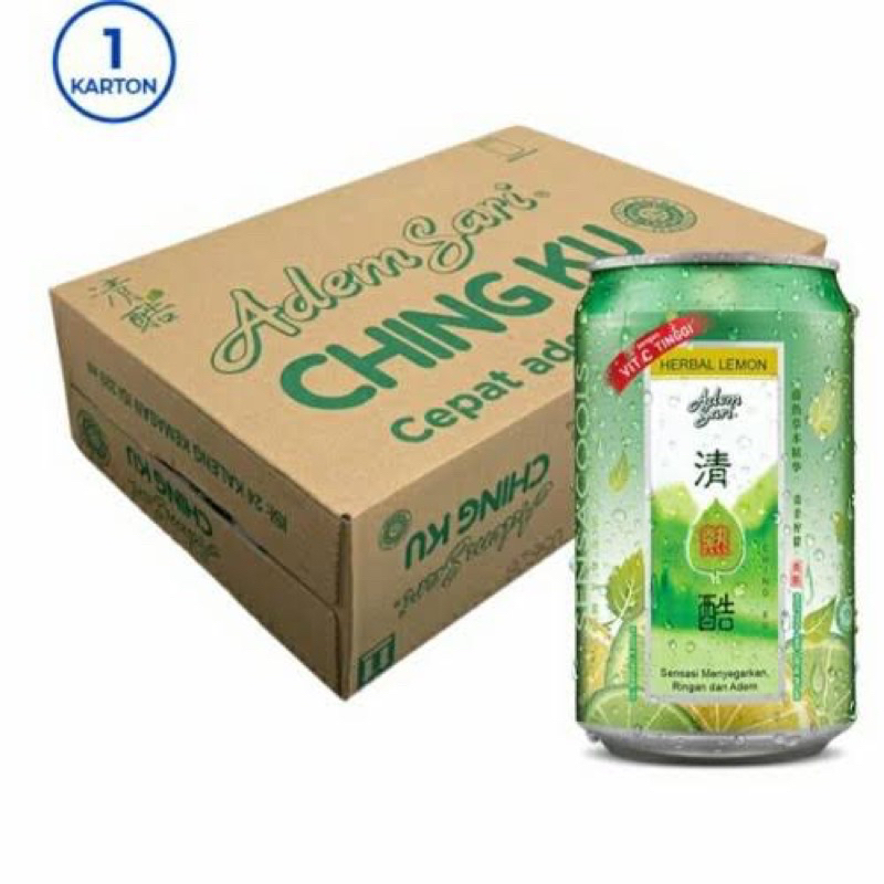 Jual Adem sari cingku isi 12 kaleng 320 ml ½ karton | Shopee Indonesia