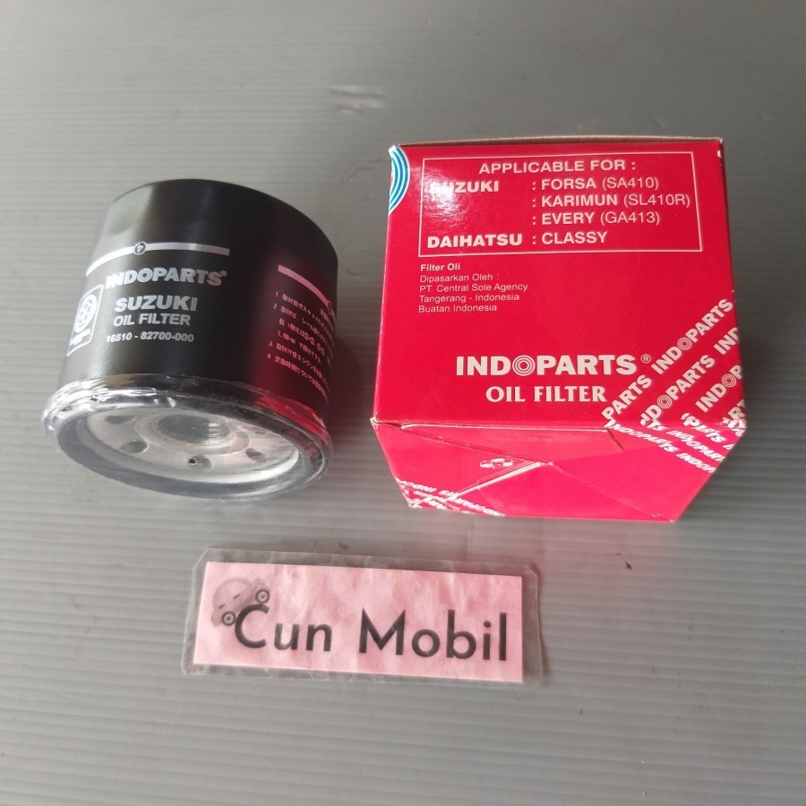 Jual Filter oli Indoparts APV Karimun Ertiga Baleno Esteem Estilo ...