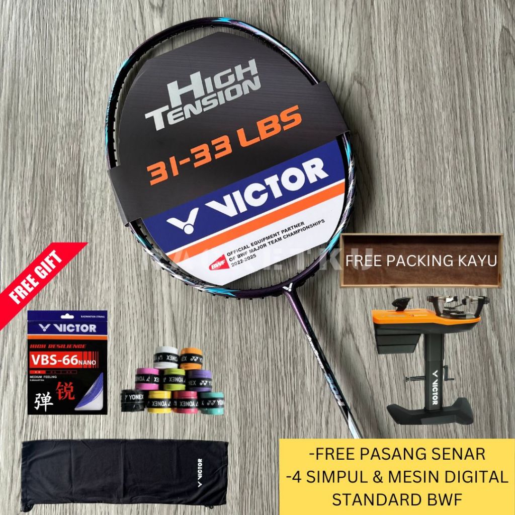 Jual Raket Badminton Victor Auraspeed 30H - J Original | Shopee Indonesia