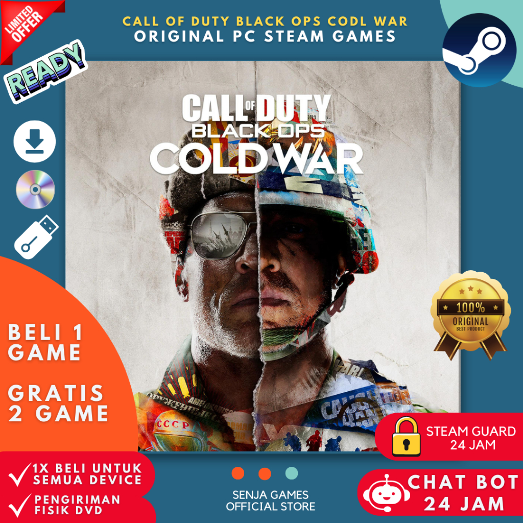 Jual CALL OF DUTY BLACKOPS COLD WAR - 24/7 AUTO OTP BOT GUARD PC ...
