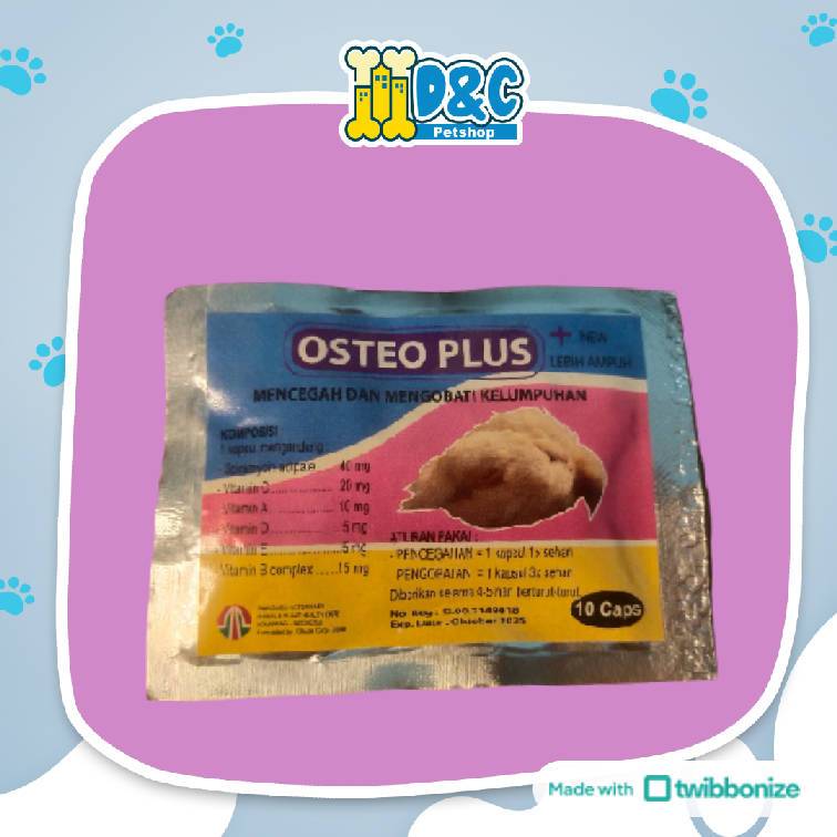 Jual OSTEO PLUS CAPSULE - OBAT MENCEGAH DAN MENGOBATI KELUMPUHAN PADA ...