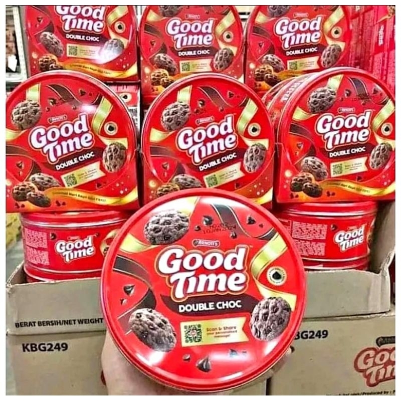 Jual Good Time Double Choco Box/Kaleng | Shopee Indonesia