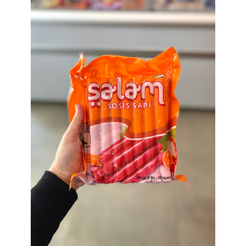 Jual SALAM SOSIS SAPI 500G | Shopee Indonesia