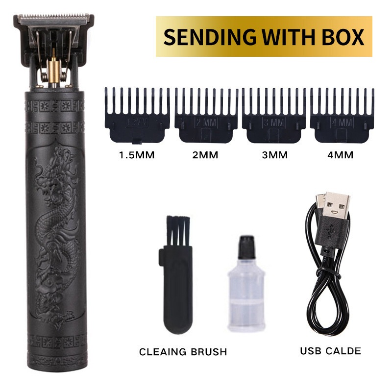 Jual Alat Cukur Rambut Elektrik Tanpa Kabel Cukuran Vintage T9 Alat Cukur Hair Clipper Jenggot ...