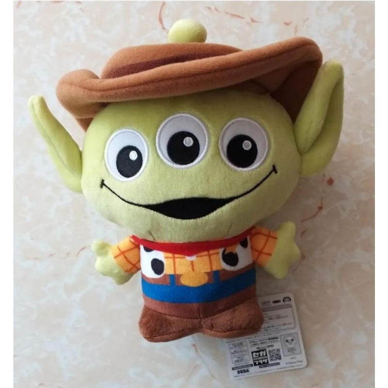 Jual toy story alien woody plush disney 18 cm tall | Shopee Indonesia