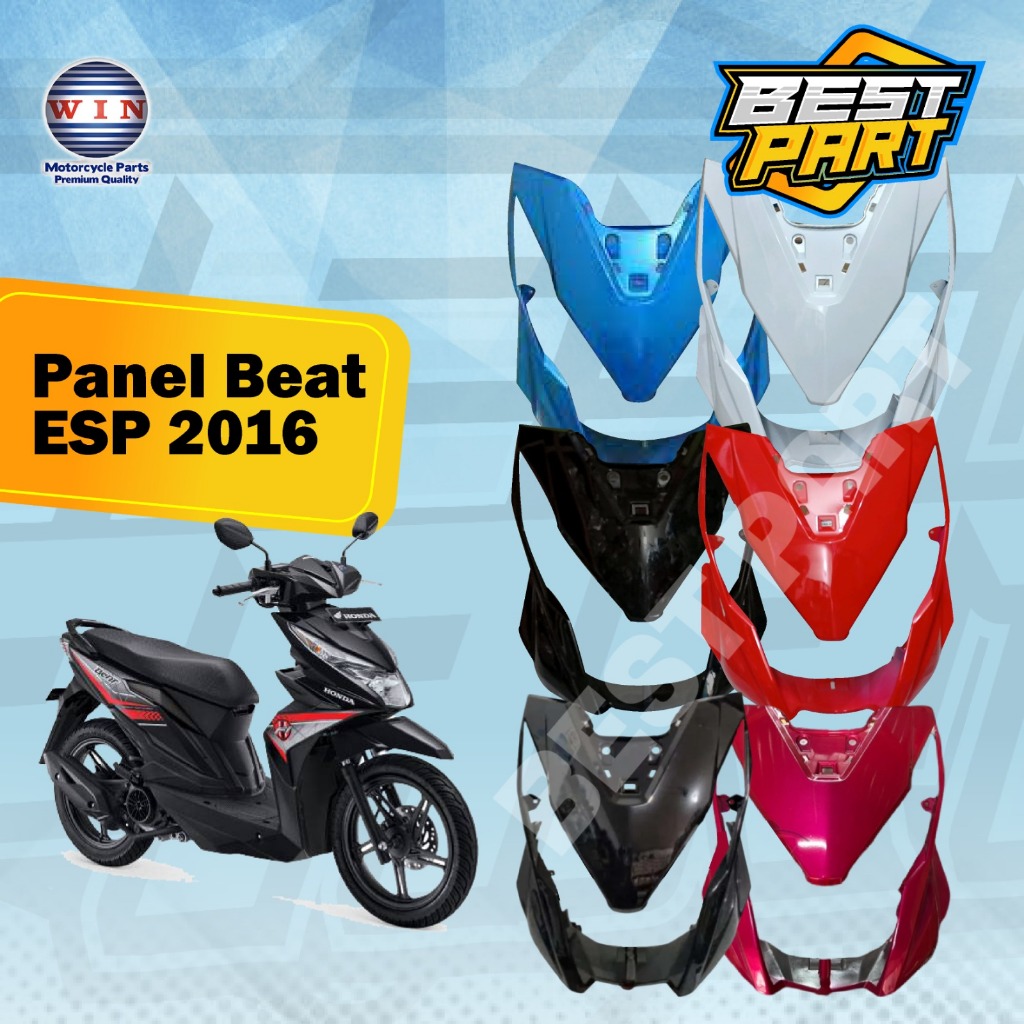 Jual Tameng Cover Depan BEAT NEW ESP 2016-2019. Panel Beat Esp 16 | Shopee Indonesia