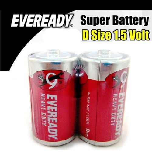 Jual Baterai / battery Eveready size D Heavy Duty ( 2 buah / pcs ...