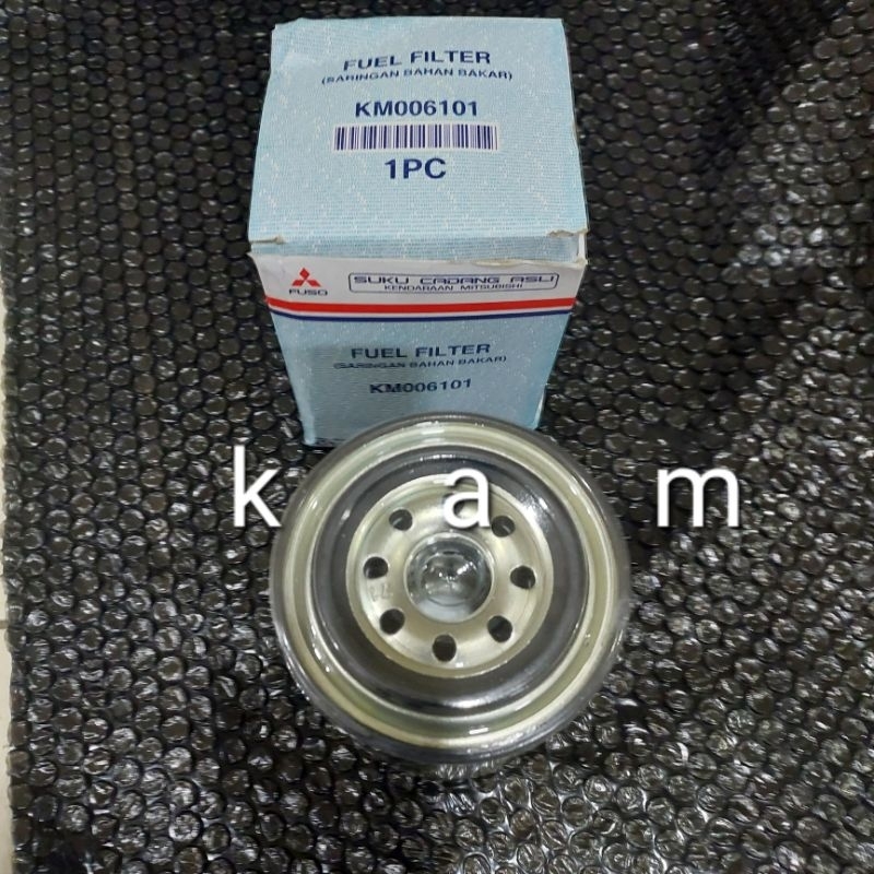 Jual fuel filter filter solar canter euro 4 FE71 FE74 KM006101 | Shopee ...