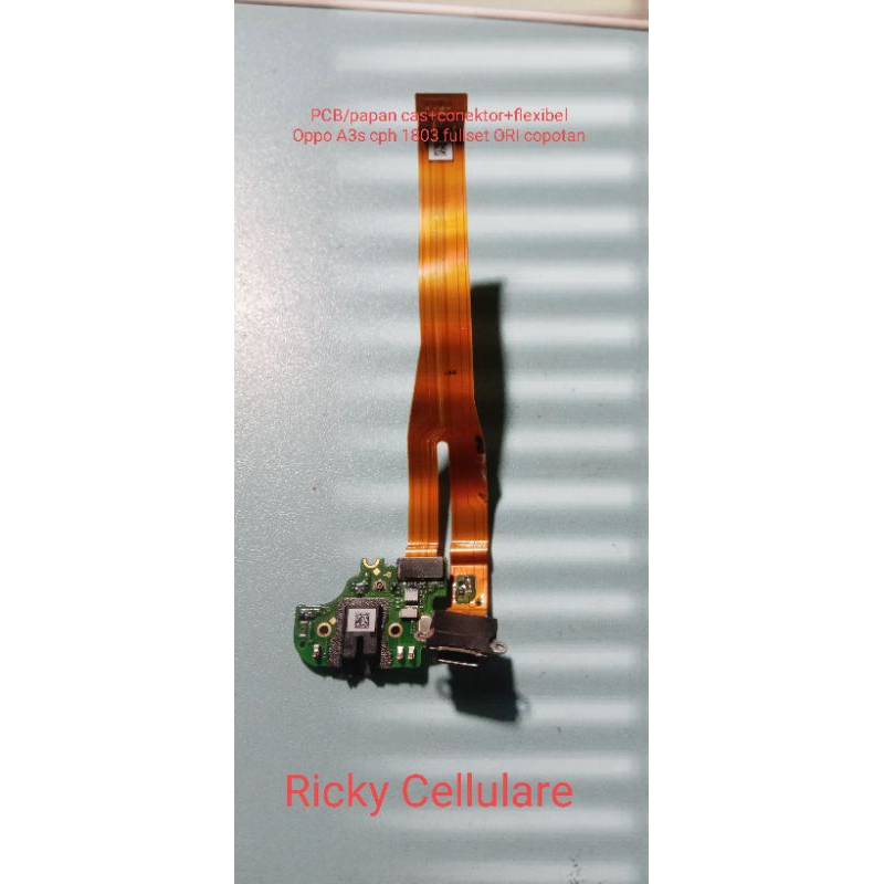 Jual PCB/papan cas/boar Oppo a3s cph 1803 fullset ORI copotan | Shopee ...