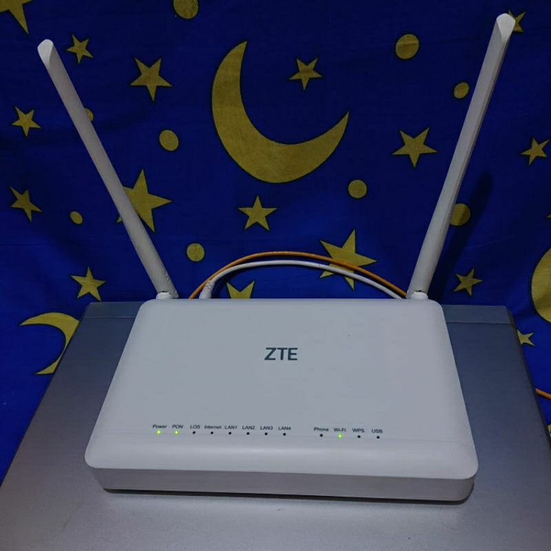 Jual ZTE F670L ROUTER GPON ONT ZXHN PORT RANDOM WI-FI DUAL BAND ...