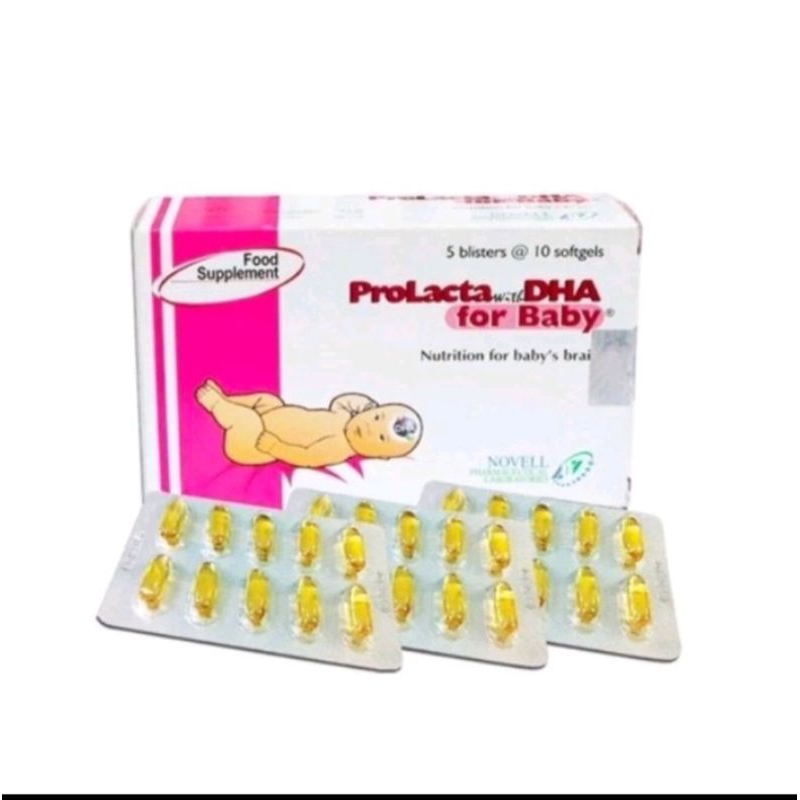 Jual Prolacta with DHA for baby 1 Box isi 50 Kapsul | Shopee Indonesia