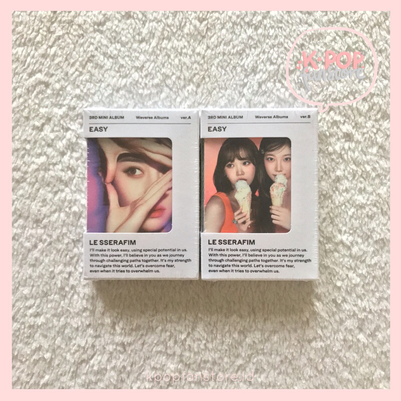 Jual LE SSERAFIM - EASY (WEVERSE ALBUM) | Shopee Indonesia