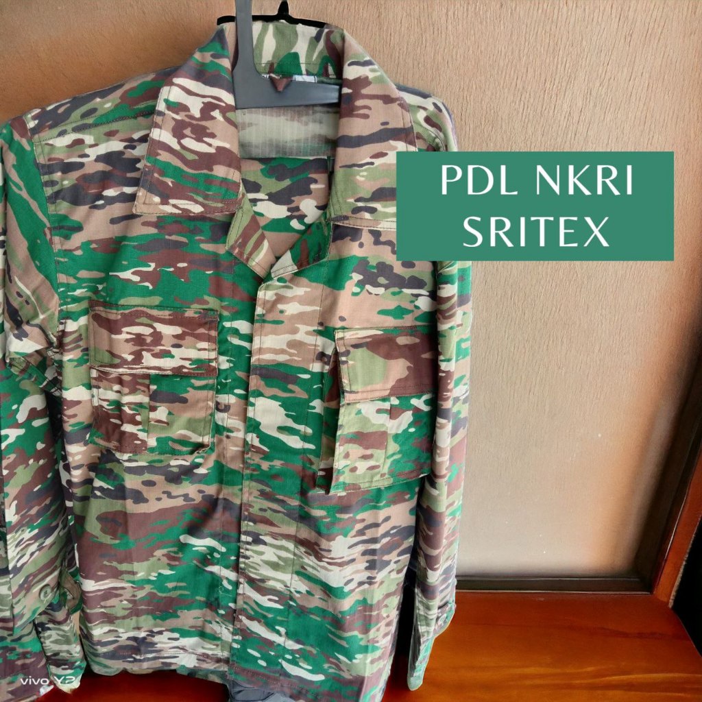 Jual BAJU PDL BAHAN SRITEX TNI AD TERBARU MATRA DARAT KASAD | Shopee Indonesia