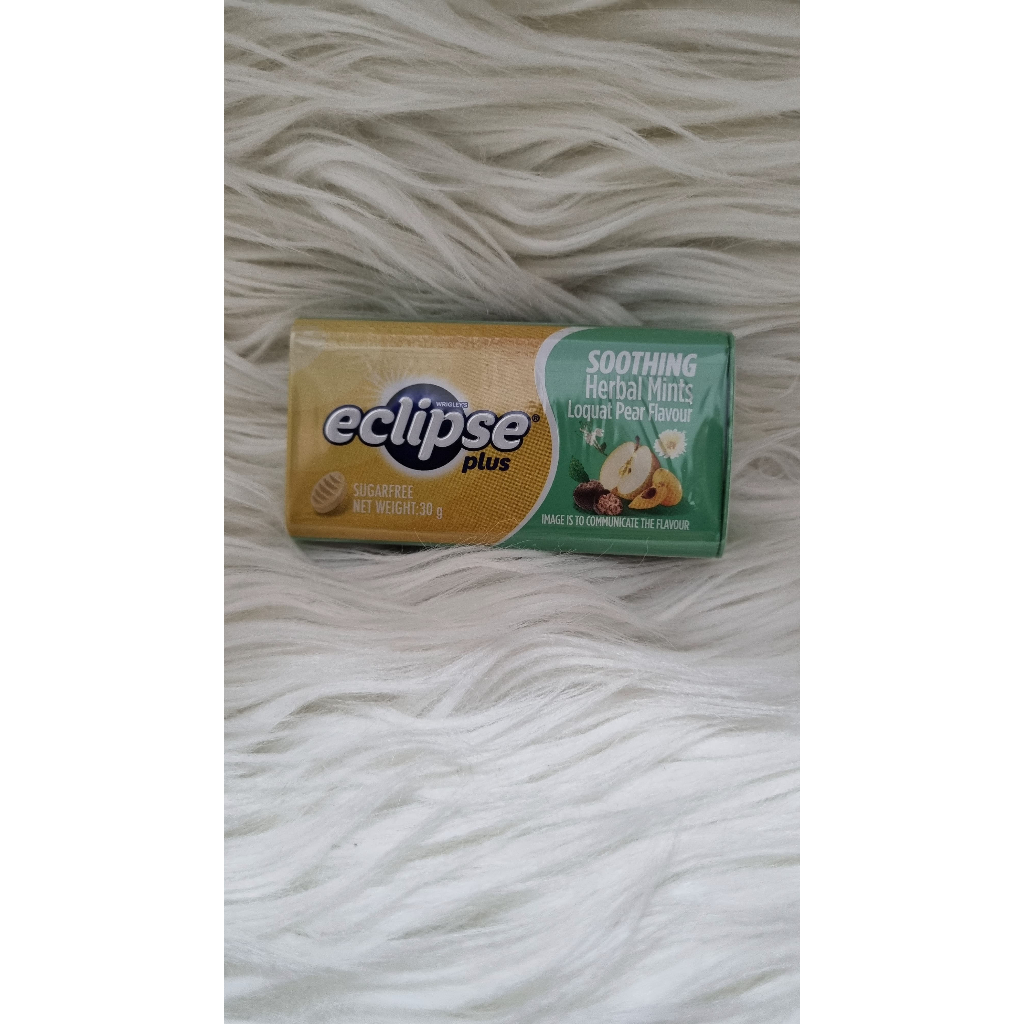 Jual Permen New Eclipse Plus Candy Soothing Herbal Mint Loquat Pear ...