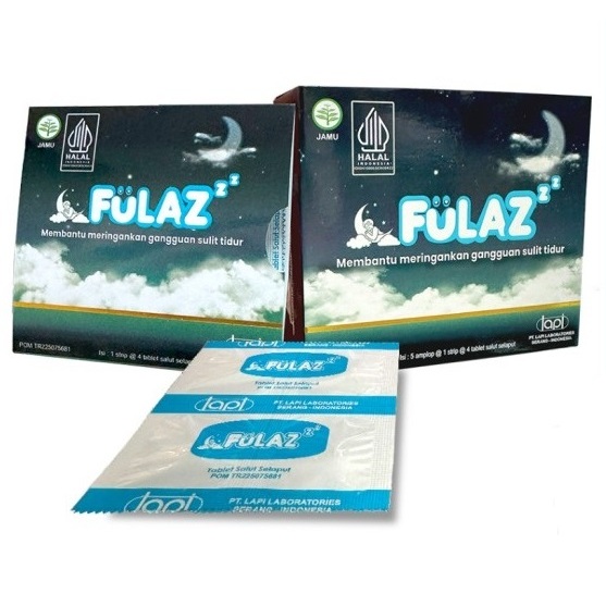 Jual Fulaz 20 Tablet - Suplemen Mengatasi Gangguan Tidur - Obat Sulit ...