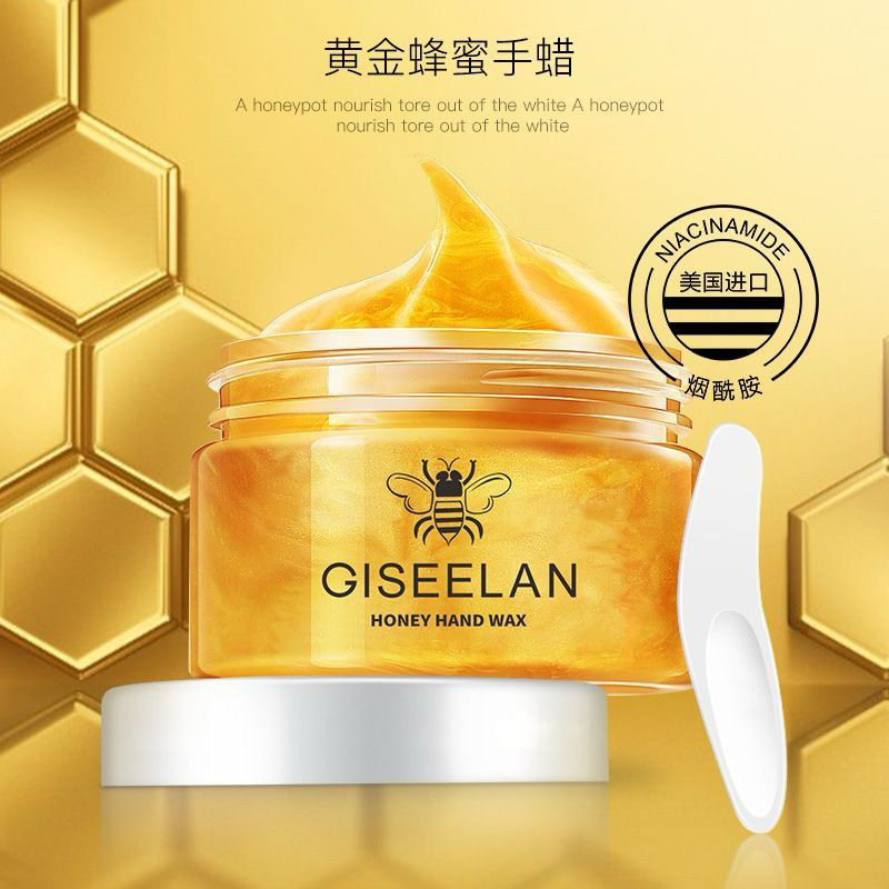 Jual Giseelan Honey Hand Wax Krim Exfoliating - Masker Tangan ...