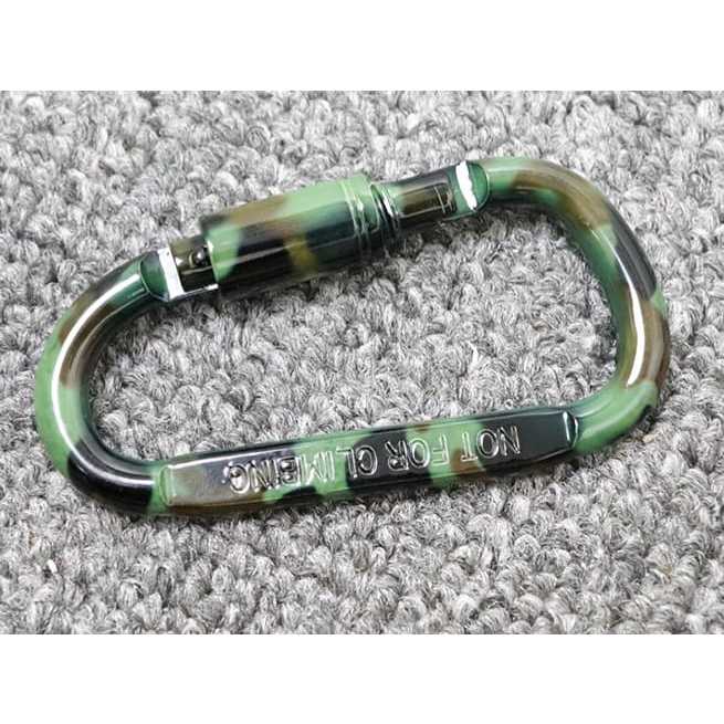 Jual LIXADA Gantungan Carabiner Aluminium Stainless Steel Quickdraw ...