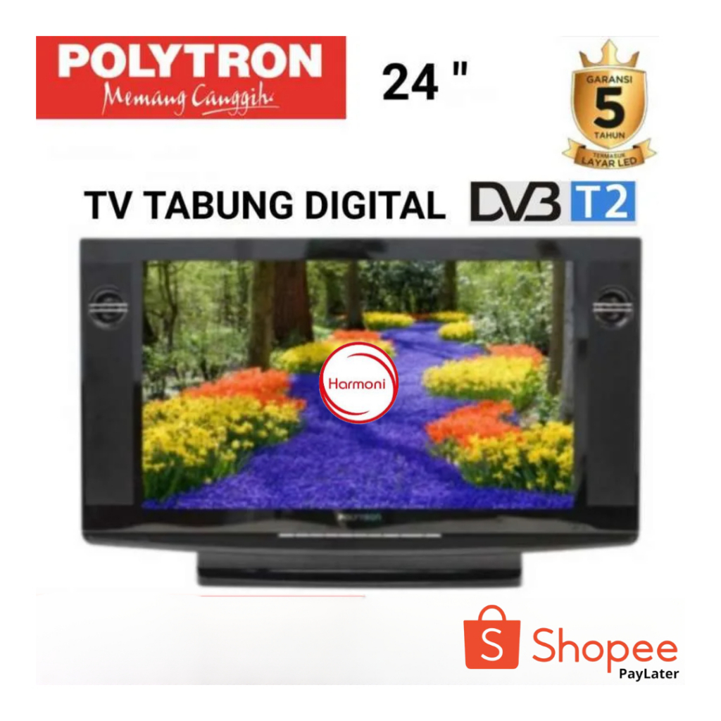Jual TV TABUNG POLYTRON 24'' TV POLYTRON TABUNG 24 INCH | Shopee Indonesia
