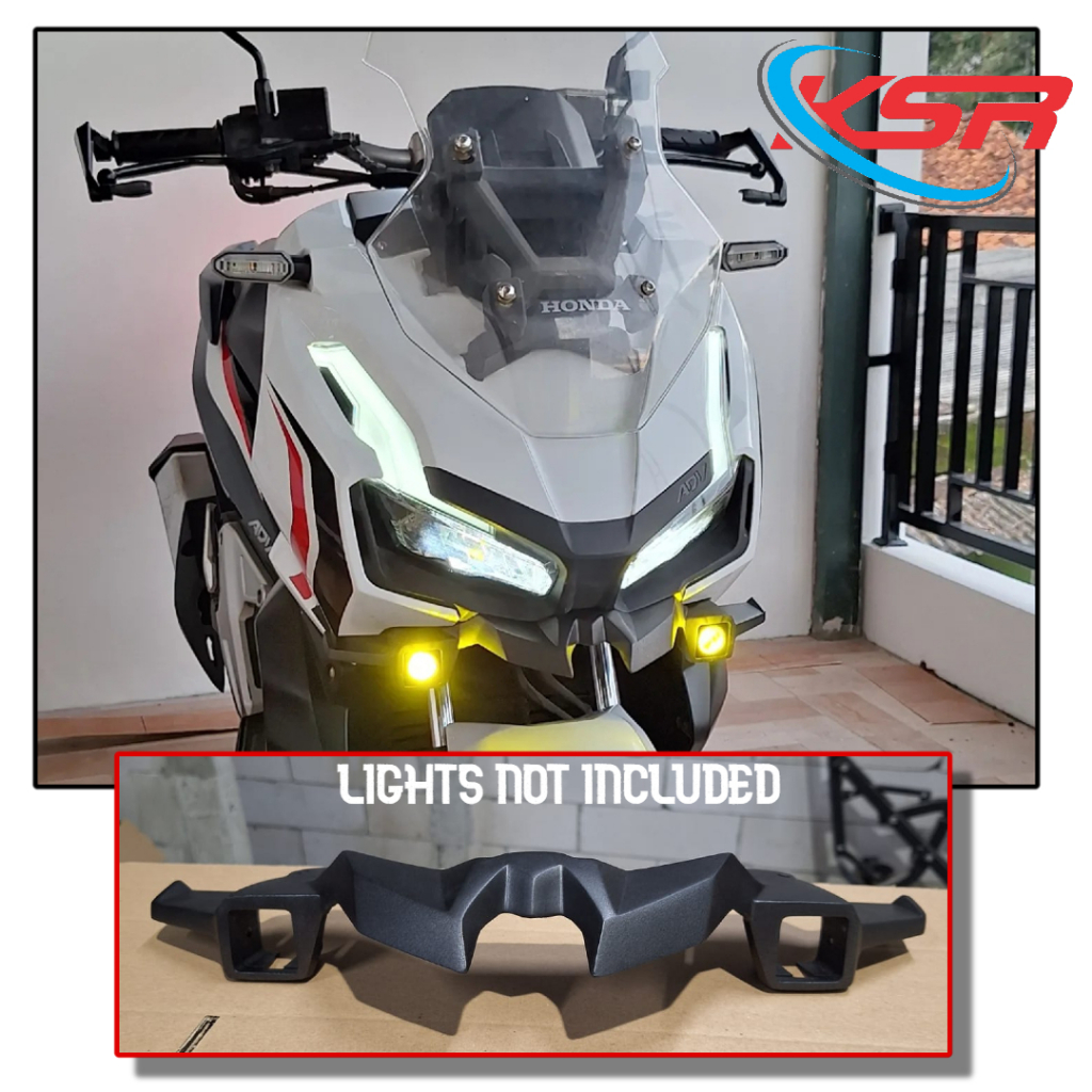 Jual Winglet Honda adv150/160 New design with Spot Light position ...