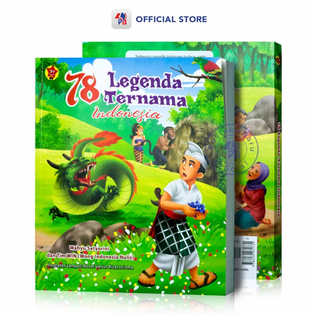 Jual Buku Cerita Anak 78 Legenda Ternama Indonesia / Elex Kidz ...