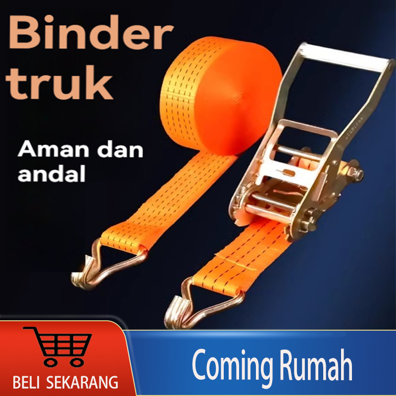 Jual Tali pengikat barang mobil bak cargo Ratchet Tie Down 10ton KREK ...