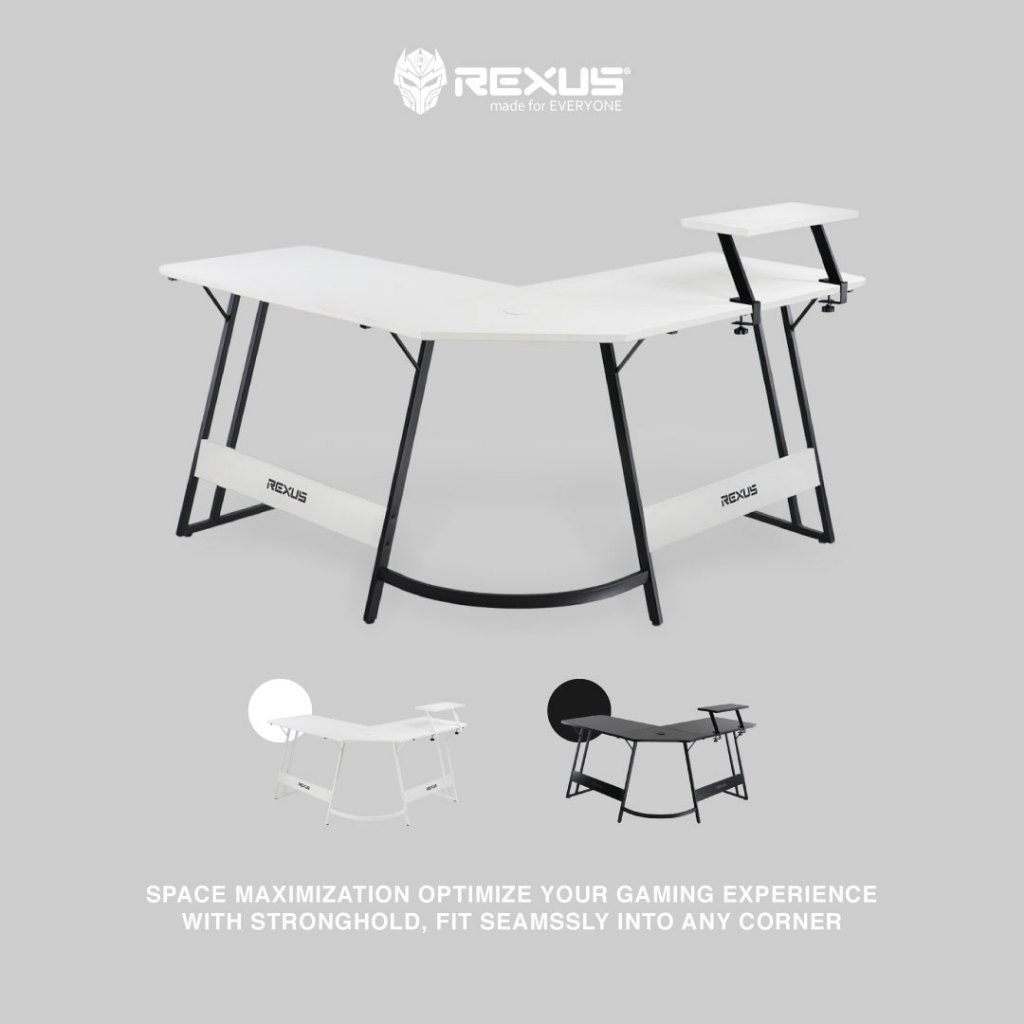 Jual Rexus Gaming Desk Stronghold RXD-230 | Shopee Indonesia