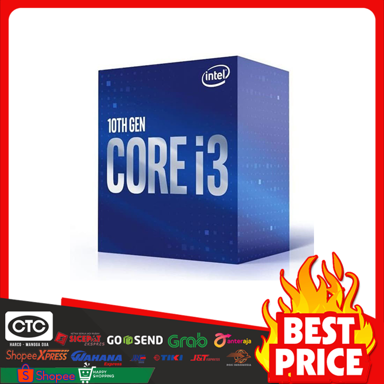 Jual Processor Intel Core i3-10100F Box Comet Lake Socket LGA 1200 | Shopee Indonesia