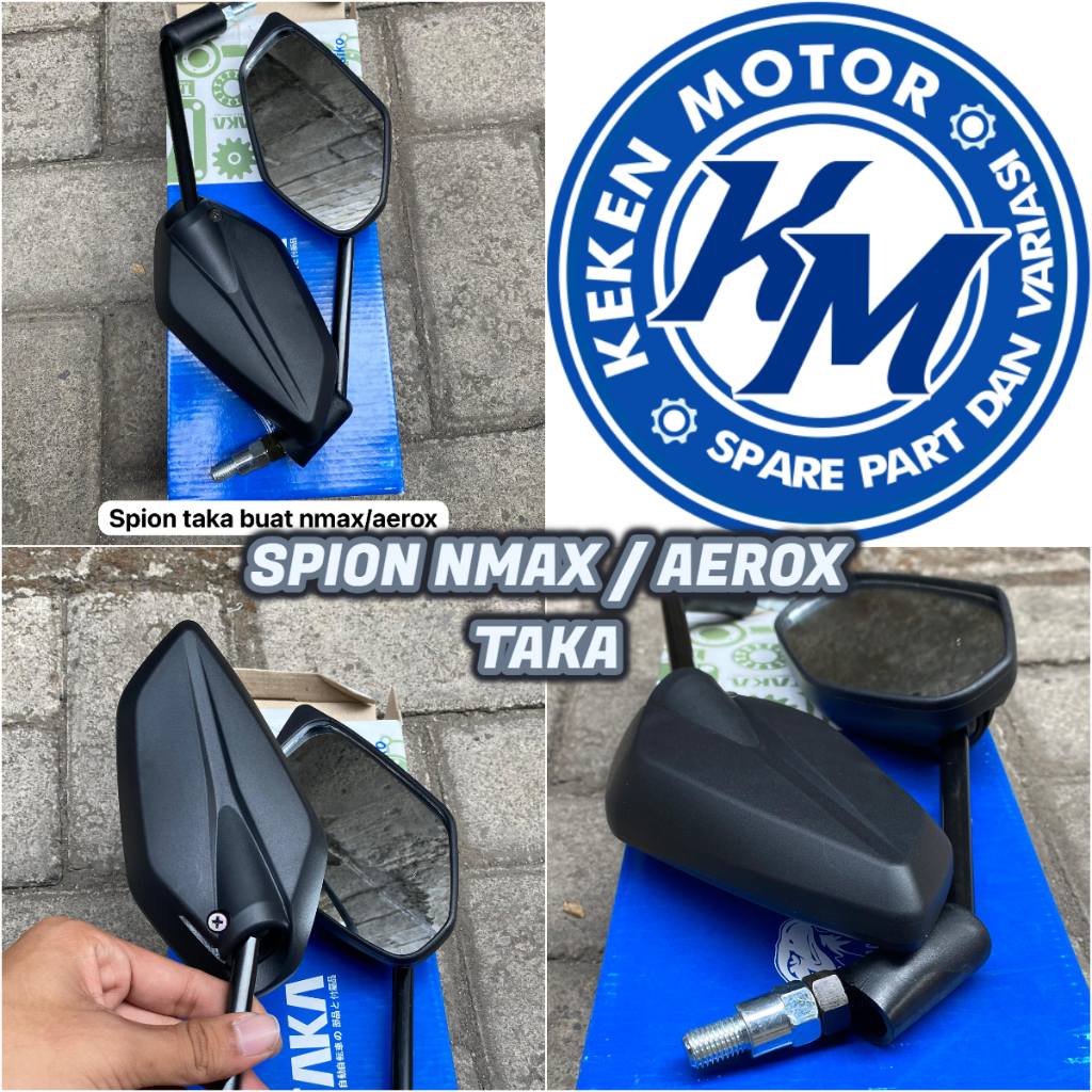 Jual SPION YAMAHA NMAX MERK TAKA || SPION SET KANAN KIRI YAMAHA NMAX ...