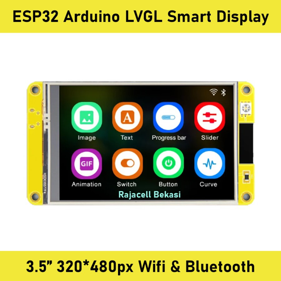Jual ESP32 Arduinoo LVGL Smart Display 3.5" 320*480px Touch Wifi Bluetooth | Shopee Indonesia