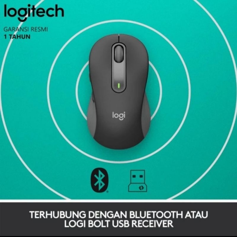 Jual Mouse Wireless bluetooth Multi Device Silent Logitech M650 ...