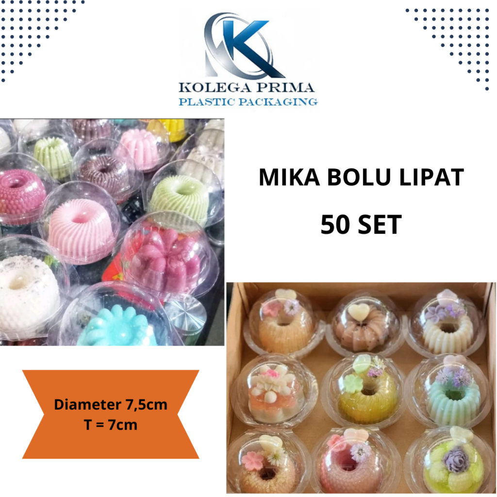 Jual MIKA BOLU LIPAT/ MIKA DONAT MINI/ MIKA PUDING VIRAL/ MIKA MUFFIN ...