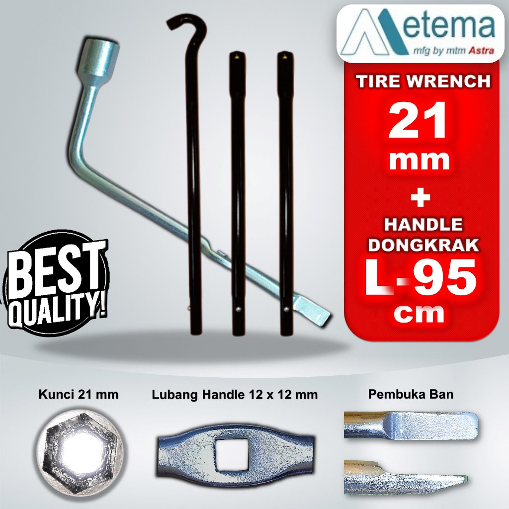 Jual Kunci Roda Mobil 21 INNOVA / HILUX / FORTUNER | Shopee Indonesia