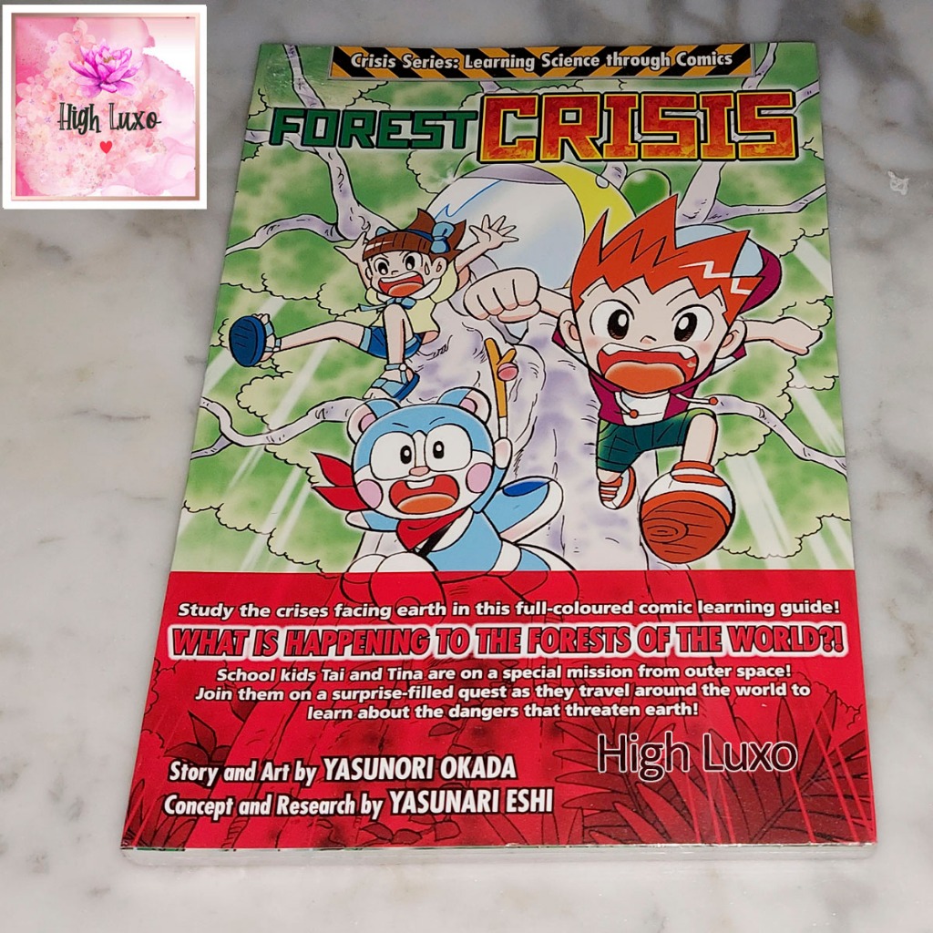 Jual Buku Komik Forest Crisis Series Learn Science Through Comic FULL COLOUR English Comic Book ...