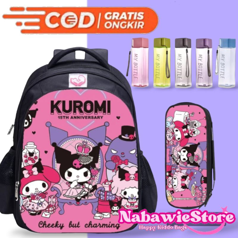 Jual Tas Kuromi Ransel Sekolah Anak SD TK PAUD Backpack Anak Perempuan | Shopee Indonesia