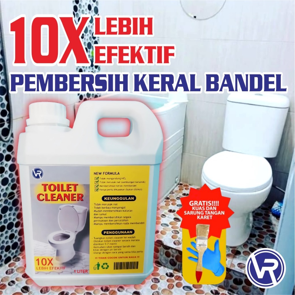 Jual Free Kuas + Sarung Tangan Karet - Promo Toilet Cleaner - Pembersih ...