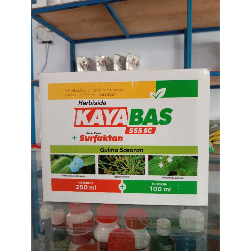 Jual HERBISIDA KAYABAS 555SC (250ml +100ml) | Shopee Indonesia