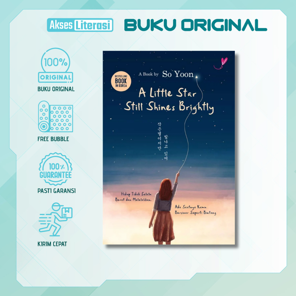 Jual Reneluv - Novel A Little Star Still Shines Brightly - 작은별이지만 빛나고 있어 - So Yoon | Shopee ...
