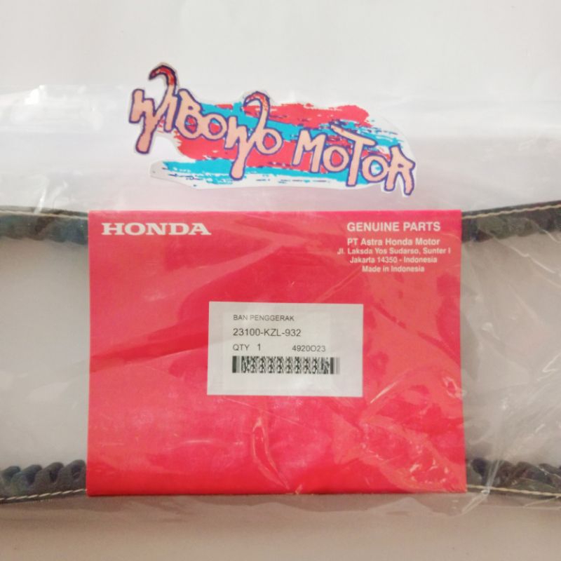 Jual VANBEL V BELT BEAT FI ONLY KZL AHM HONDA ORIGINAL | Shopee Indonesia