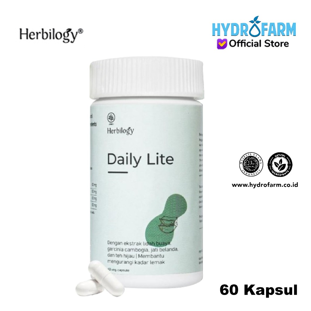 Jual Herbilogy - Daily Lite Capsule ( 60 Capsules ) | Shopee Indonesia