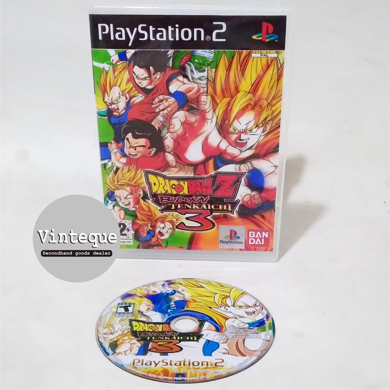 Jual Kaset CD DVD PS2 Playstation 2 Original Pabrik Dragon Ball Z Budokai Tenkaichi 3 | Shopee ...