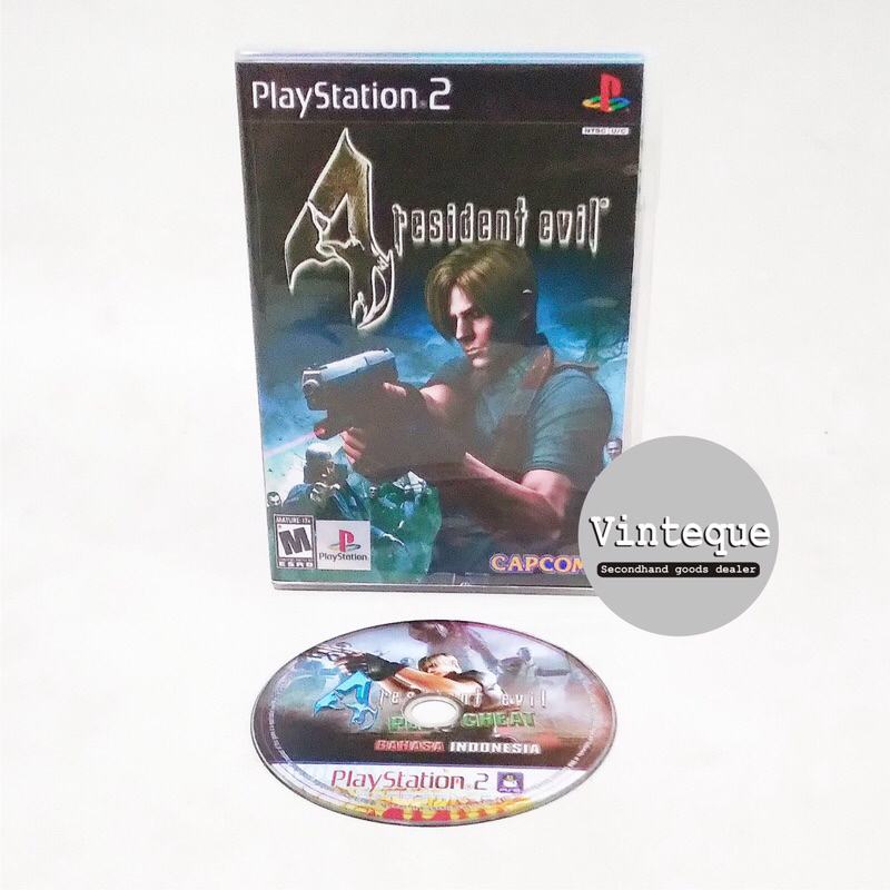 Jual Kaset CD DVD PS2 Playstation 2 Original Pabrik Resident Evil 4 | Shopee Indonesia