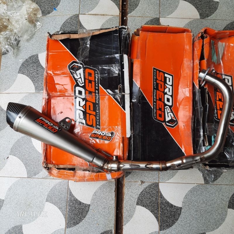 Jual knalpot PROSPEED MF MEGAPRONE series underbelly original yamaha ...