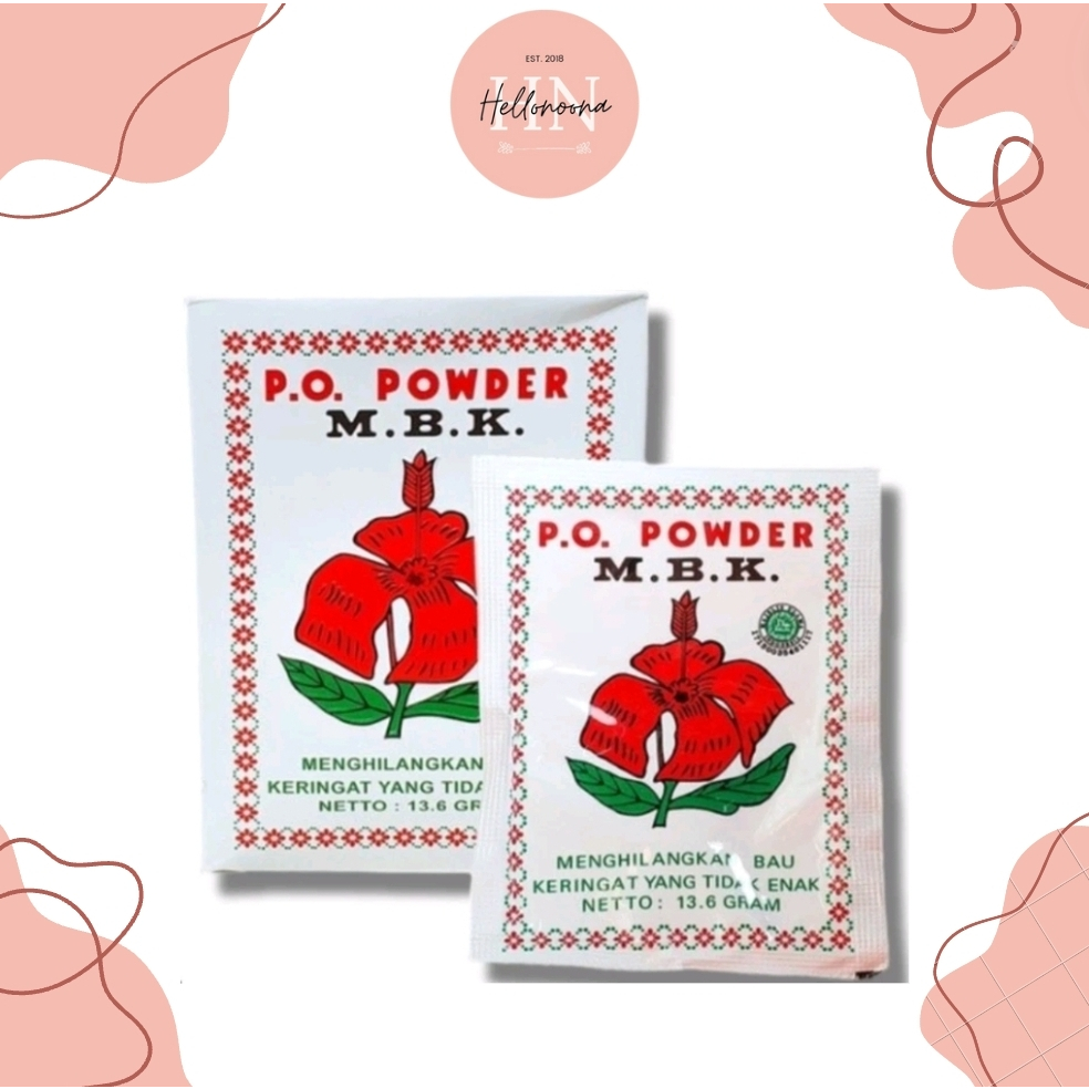 Jual MBK - Powder Sachet Bedak MBK White | Silver | Shopee Indonesia
