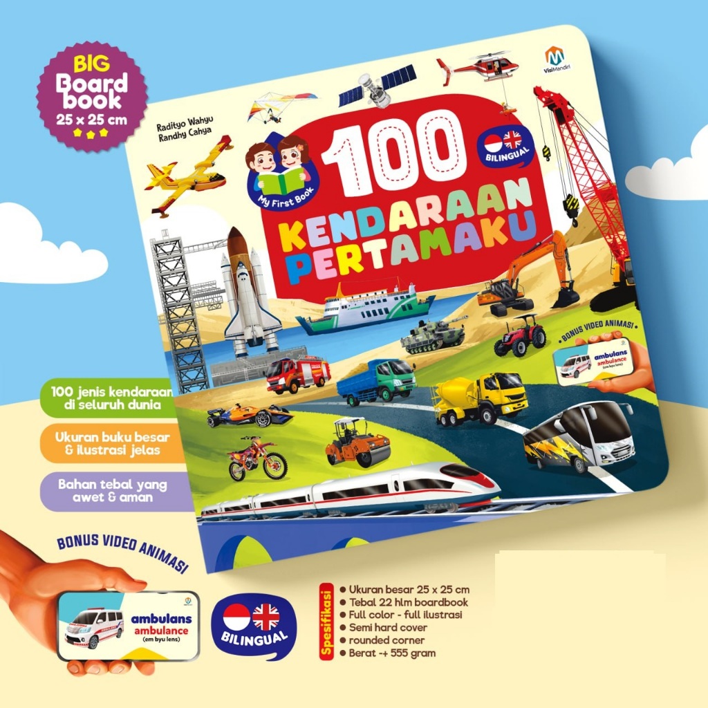 Jual ziyadbooks buku 100 kata pertamaku Discovery baby book Animalpedia ...