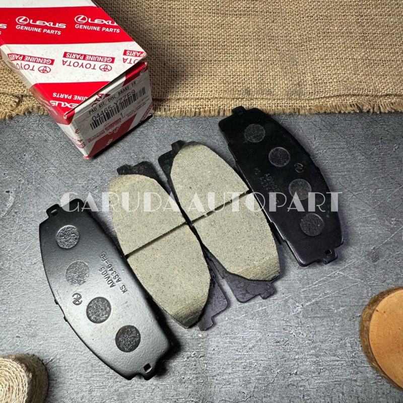 Jual Brake pad kampas rem depan Toyota Hiace Commuter 04465-YZZE9 ...