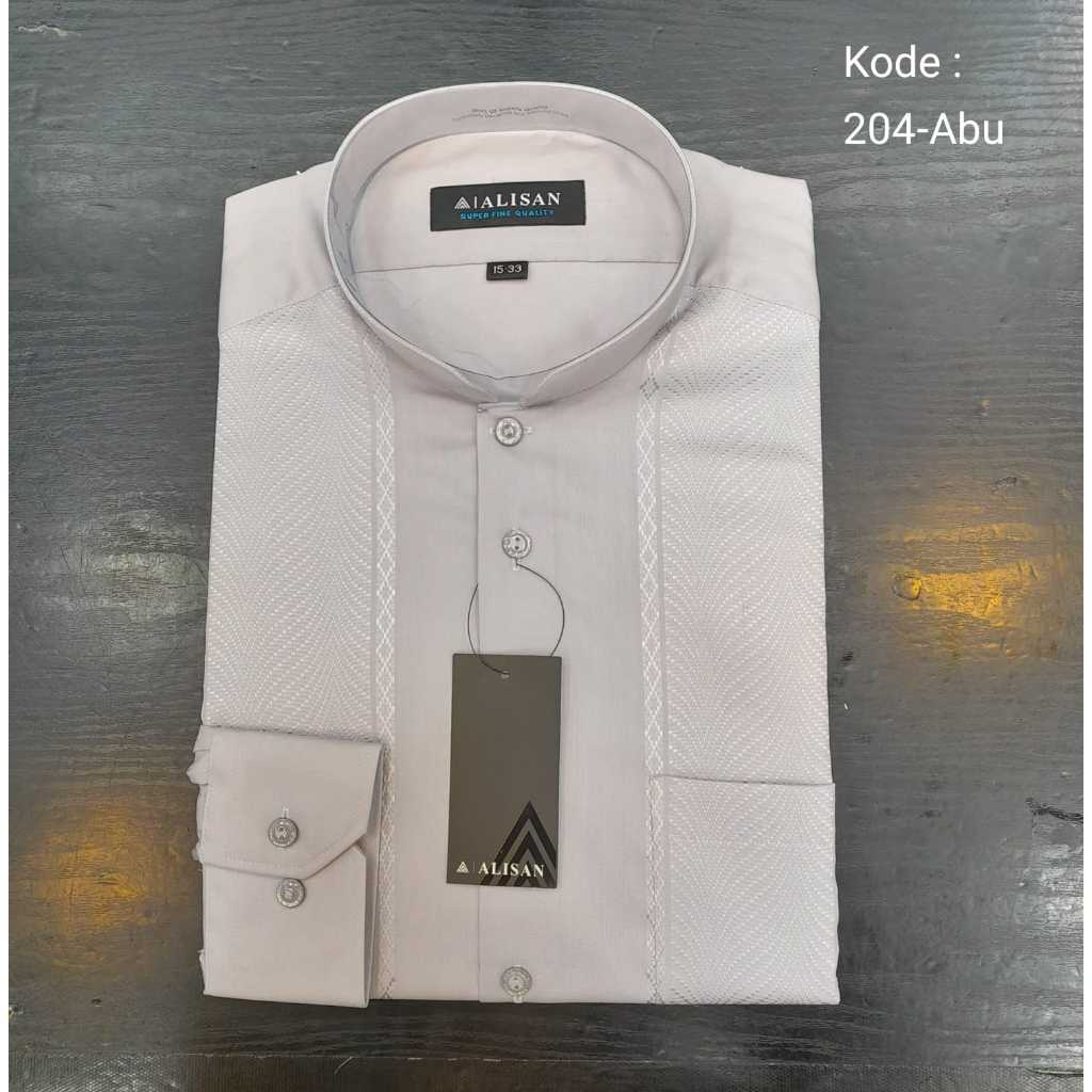 Jual ALISAN Baju KOKO ALISAN Bordir Lengan Panjang Original Terbaru ...
