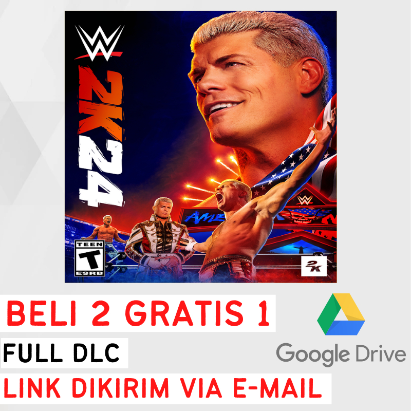 Jual WWE 2K24 DELUXE EDITION - GAME PC - GAME LAPTOP - LINK DOWNLOAD ...