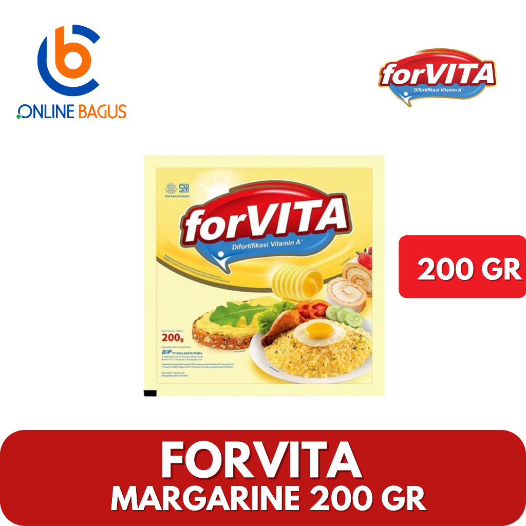 Jual Forvita Margarine 200gr | Shopee Indonesia